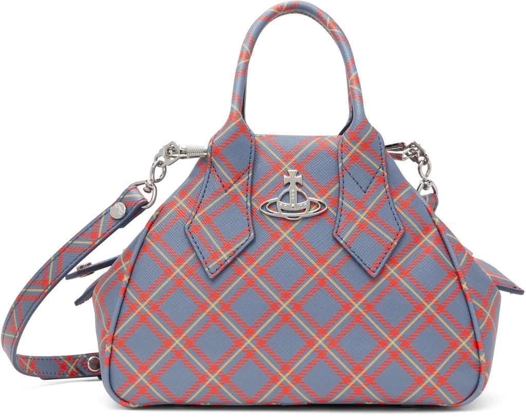 Vivienne Westwood Blue & Orange Small Yasmine Bag - Travel Bags - Free Shipping - BeyondStyle