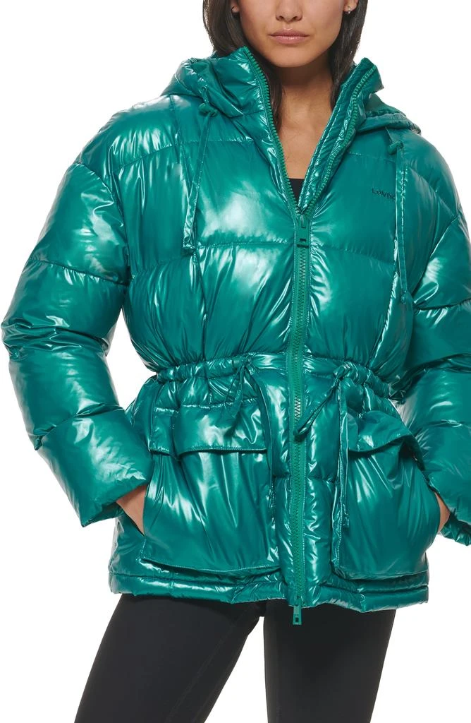 Shop Shiny Puffer Jacket on Sale at BeyondStyle – Get 85% Off Shiny ...