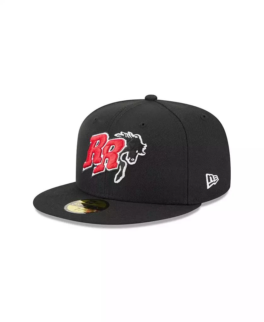 New Era Men's Black Frisco RoughRiders Theme Nights 59FIFTY Fitted Hat ...