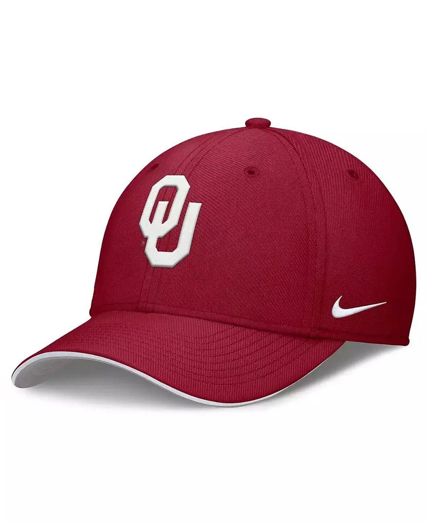 NIKE Men's Crimson Oklahoma Sooners 2025 Dugout Coaches Rise Swoosh ...