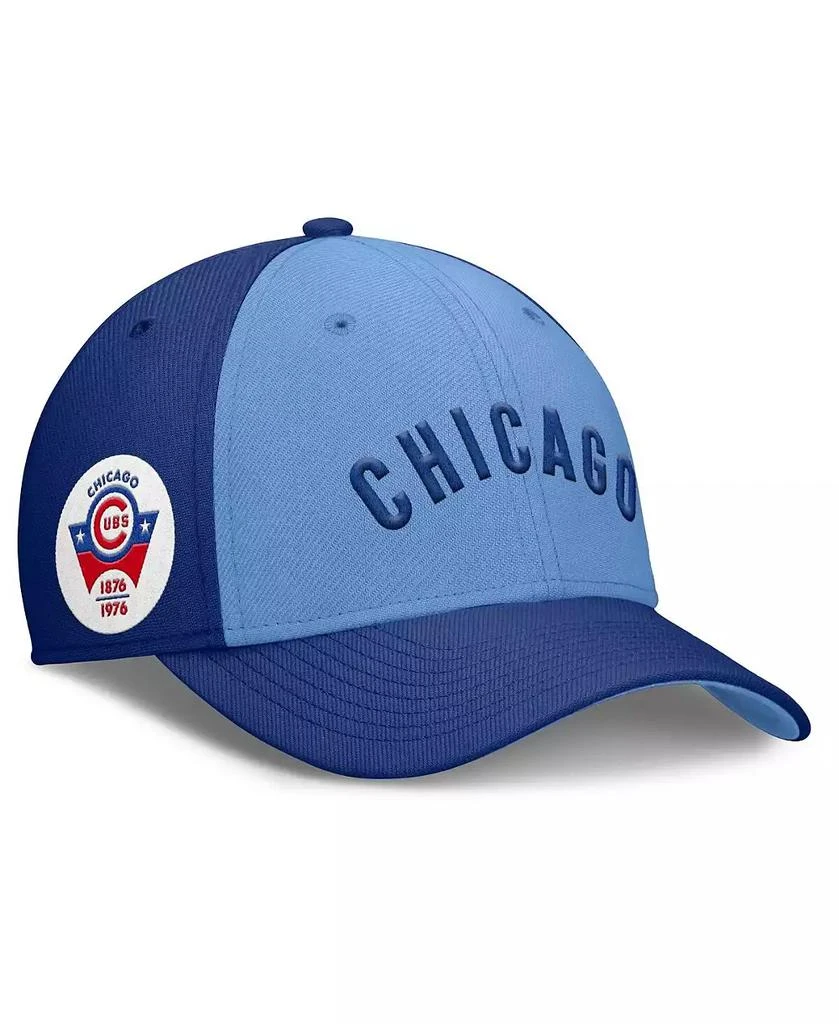 Nike Men's Royal/Light Blue Chicago Cubs Rise Swoosh Performance Flex ...