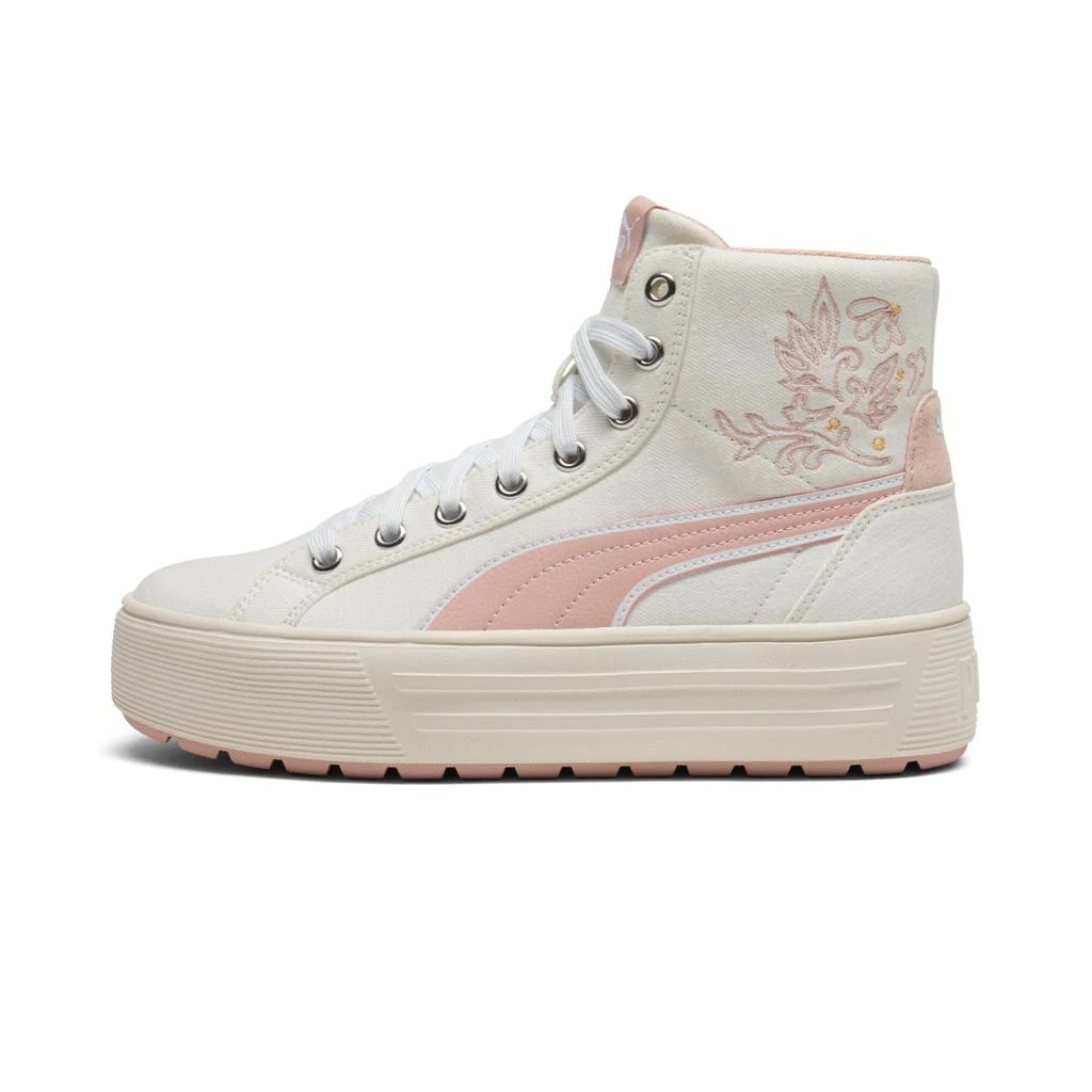 Shop PUMA Women's Kaia 2.0 Novelty Flower Mid Sneakers on Sale at ...