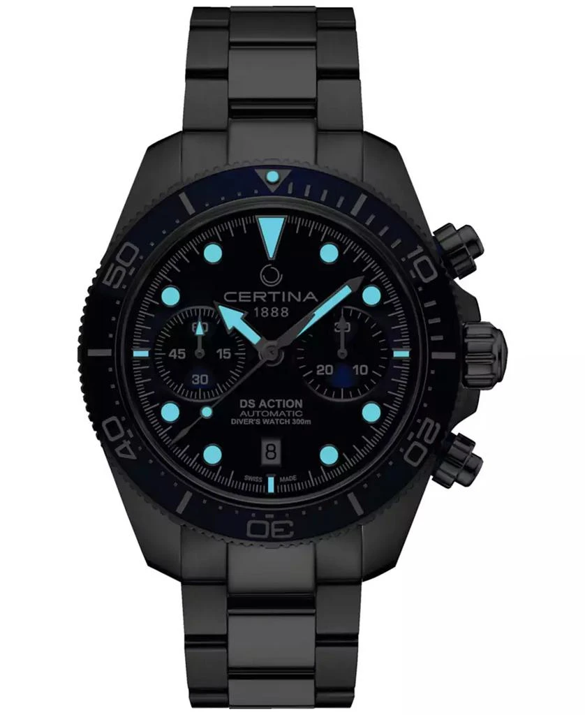 Certina Men's Swiss Automatic Chronograph DS Action Stainless Steel ...