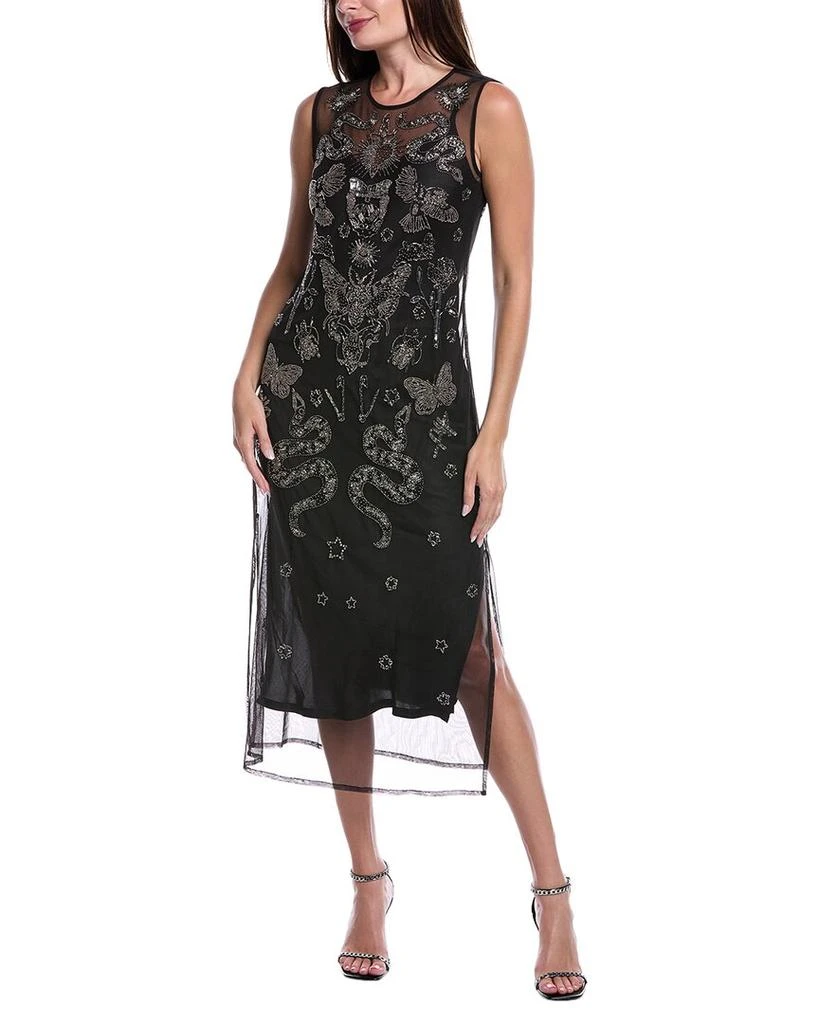 AllSaints Rye Embellished Maxi Dress – On Sale Now with Up to 69% Off ...