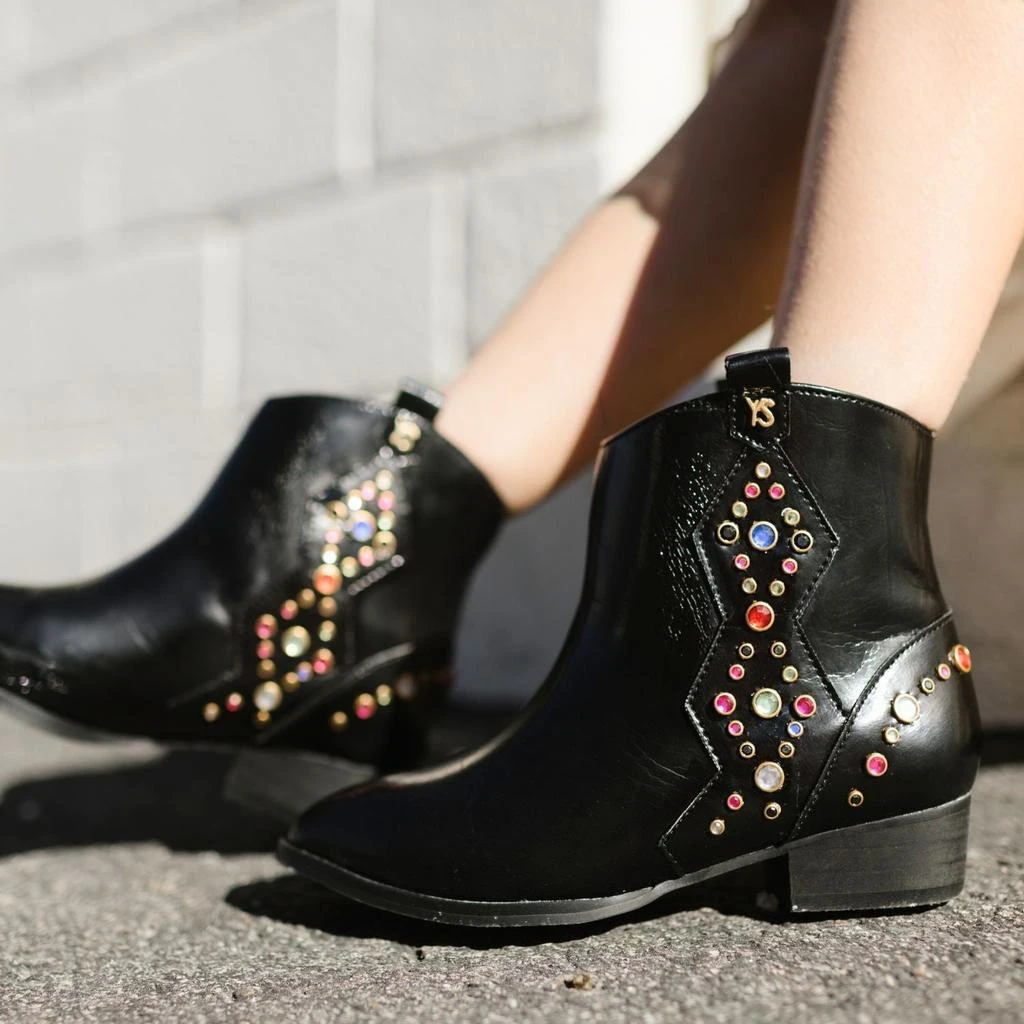 Miss Dallas Gem Western Boot in Black - Kids – On Sale Now with Up to ...