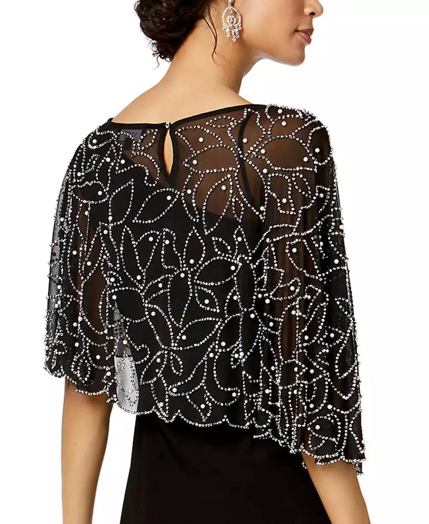 Petite Beaded Overlay Gown – On Sale Now with Up to 32% Off | Discover ...