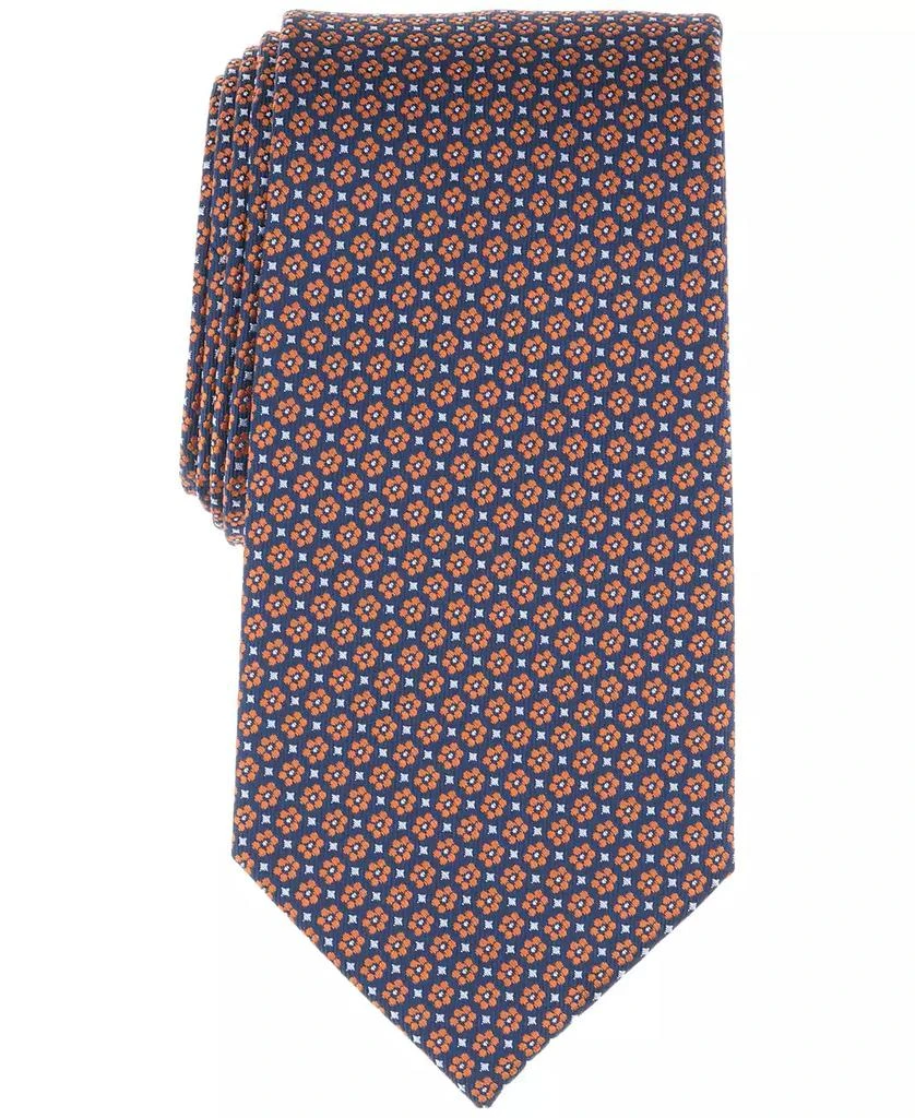 Club Room Men's Bradley Classic Mini-Floral Neat Tie, Created for Macy ...