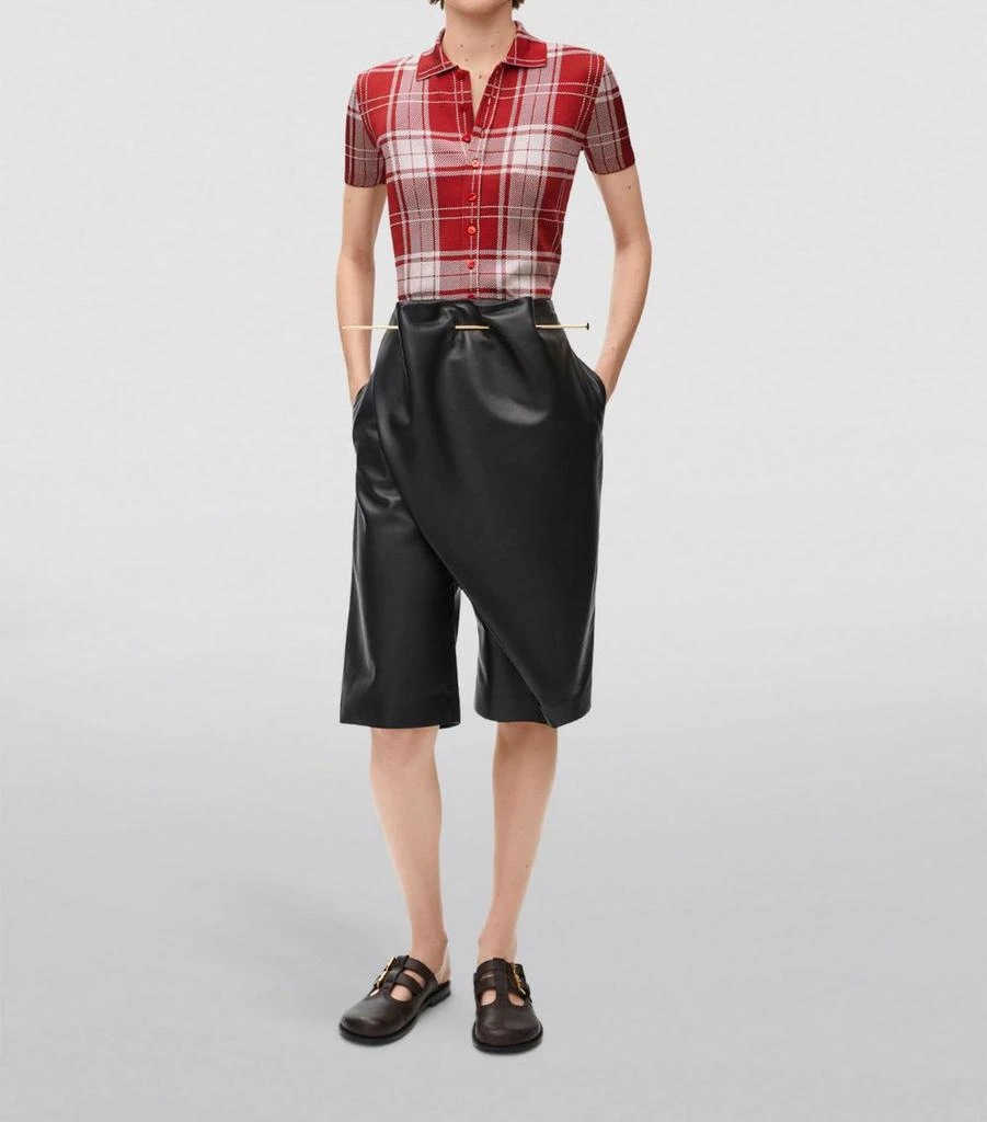 LOEWE Silk-Blend Polo Shirt - Tops - BeyondStyle