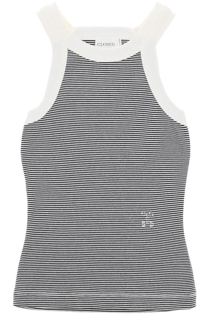 Closed striped racer tank top - Lingerie - BeyondStyle