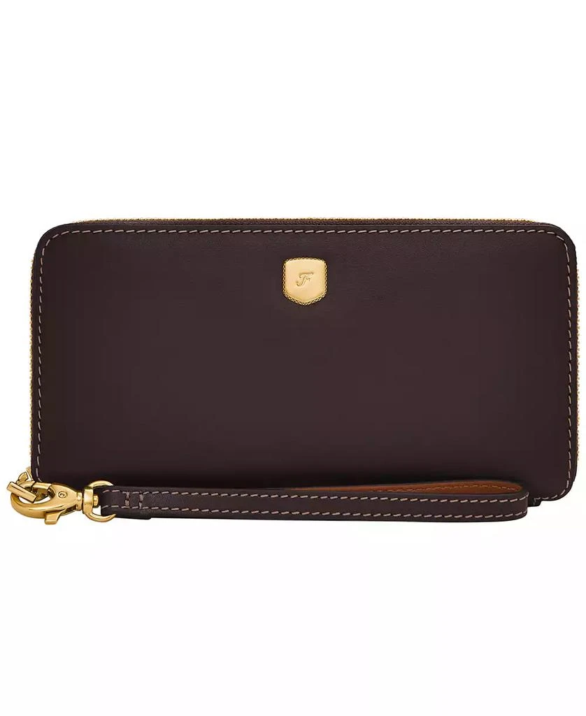 Fossil Lennox Leather Zip Continental Wallet - Wallets - Free Shipping ...