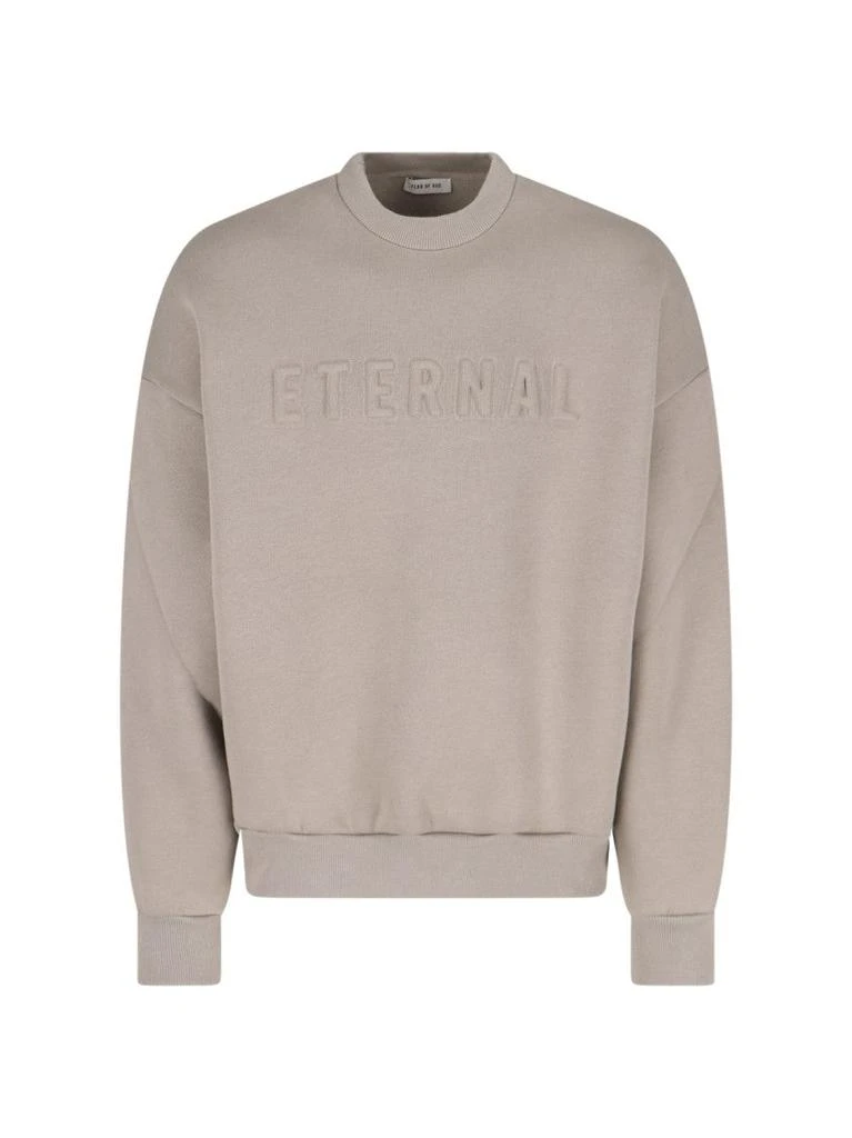 Shop Relaxed Fit Sweatshirt With Embossed Detail on Sale at BeyondStyle ...