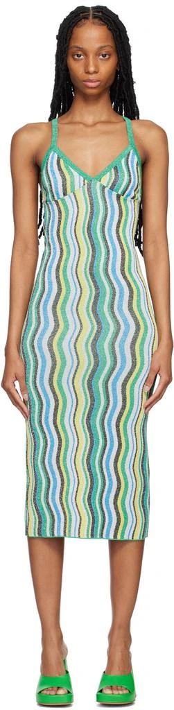 Multicolor Comet Midi Dress – On Sale Now with Up to 60% Off | Discover ...