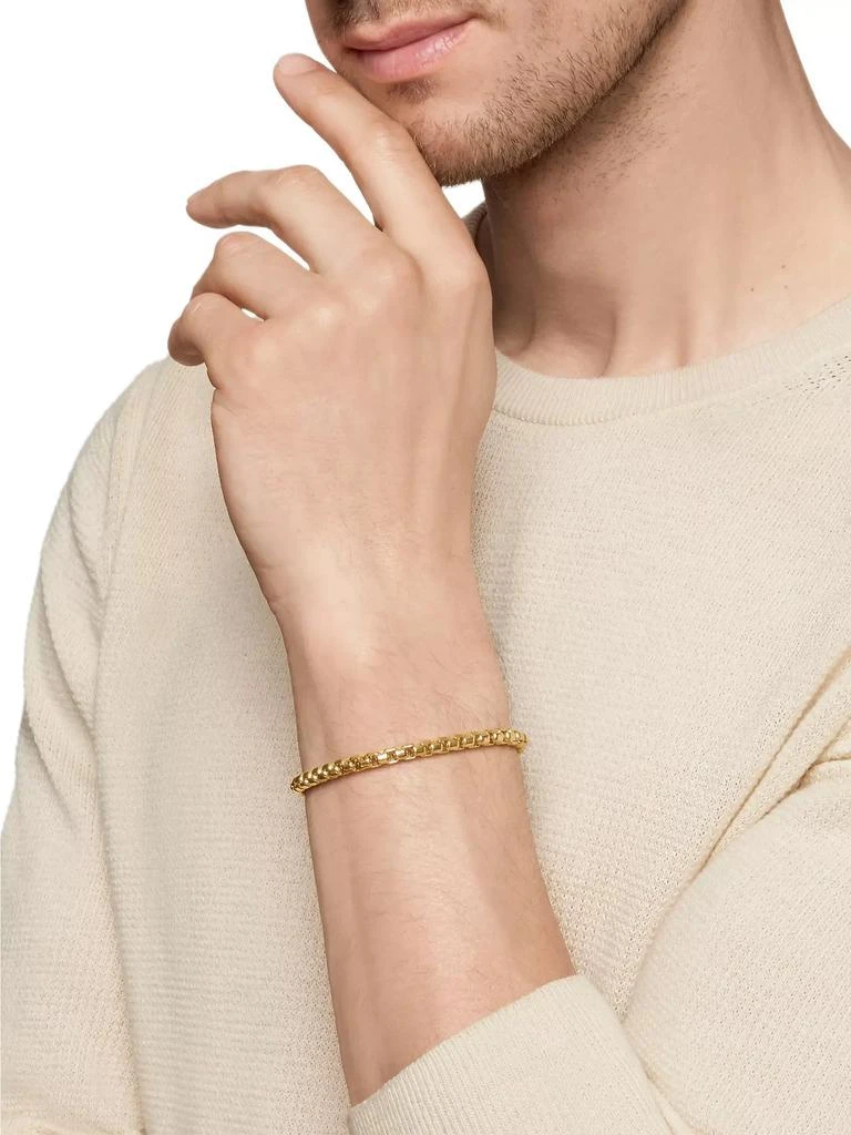 David Yurman Box Chain Bracelet in 18K Yellow Gold - JEWELRY - Free ...