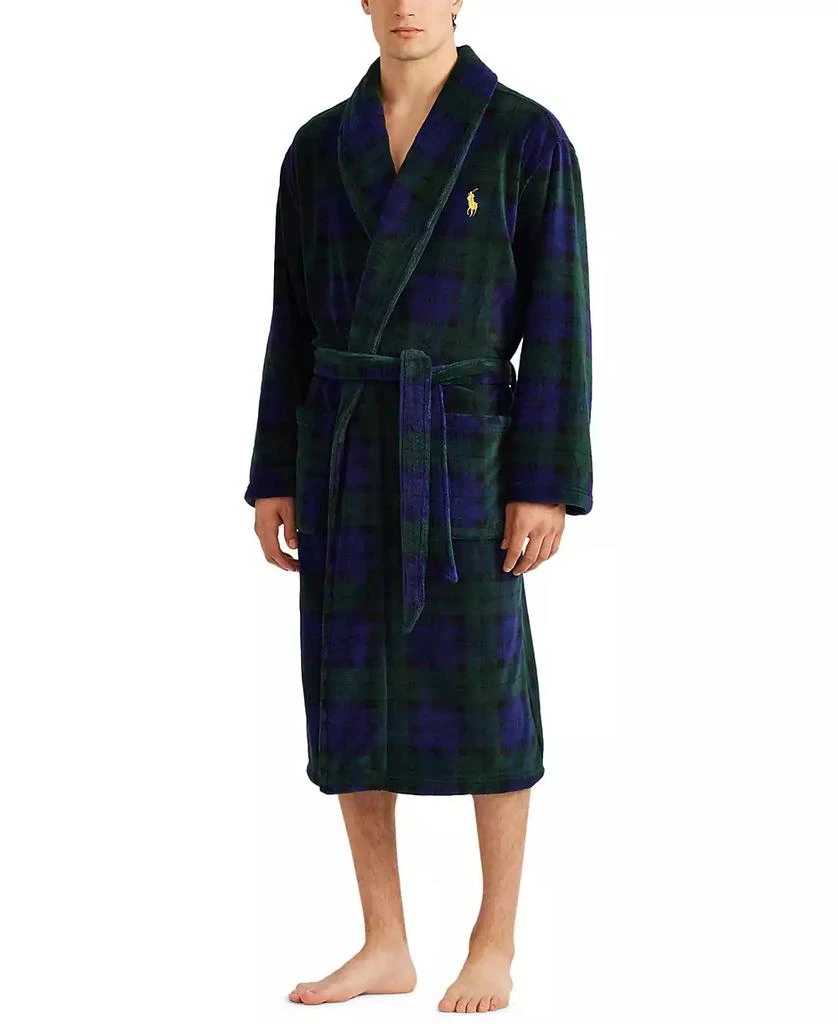 Polo Ralph Lauren Men's Microfiber Plush Robe - Sleep & Underwear ...