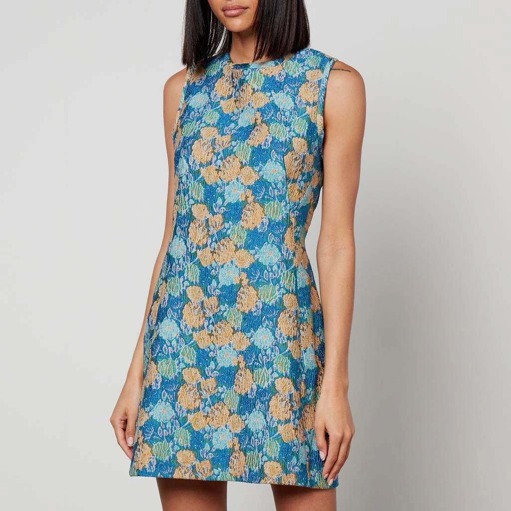Baum Und Pferdgarten Baum Und Pferdgarten Arizona Floral-Jacquard Mini Dress - Dresses & Skirts ...