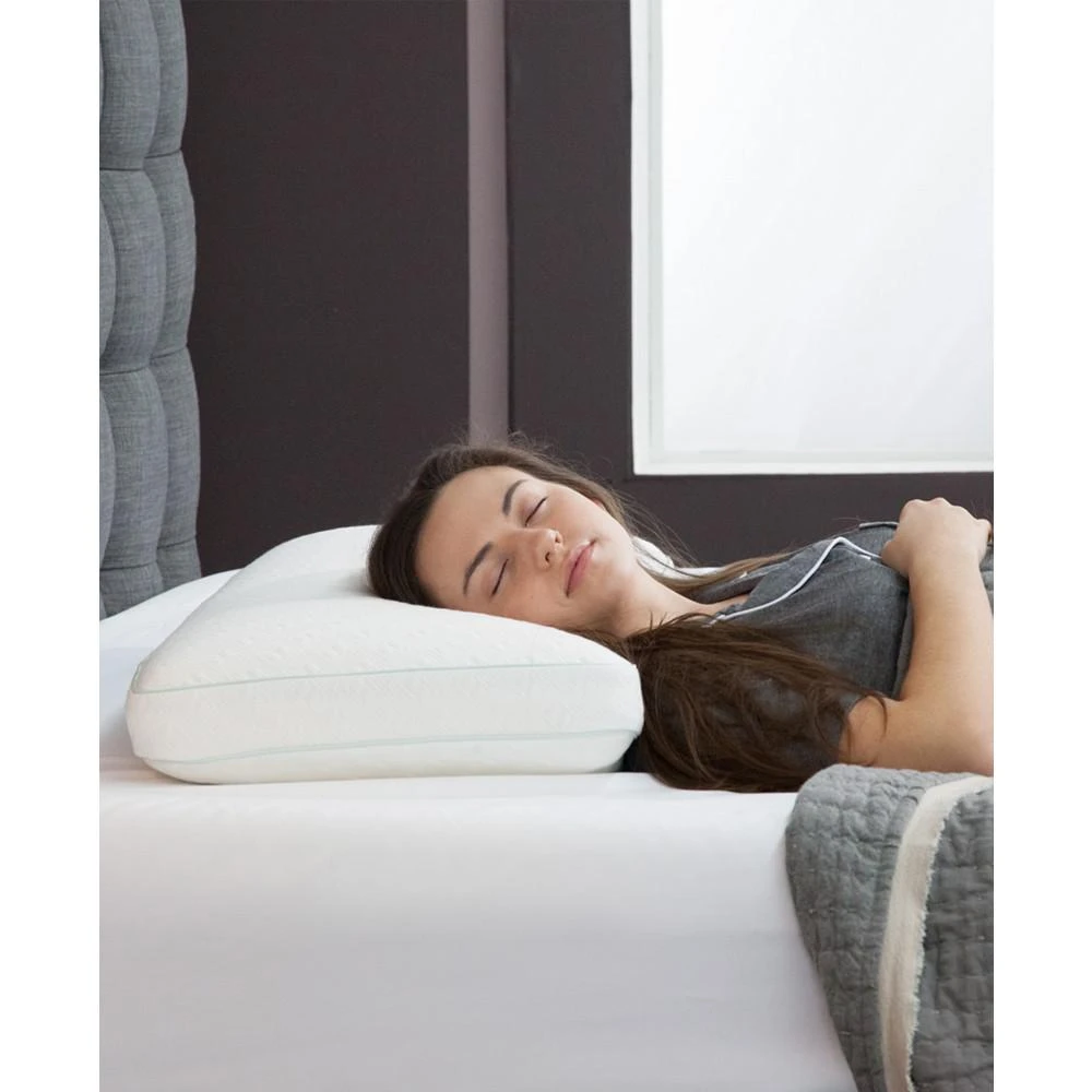 IntelliSLEEP Natural Comfort Traditional Memory Foam Pillow, Queen, Created For Macy's - Free ...