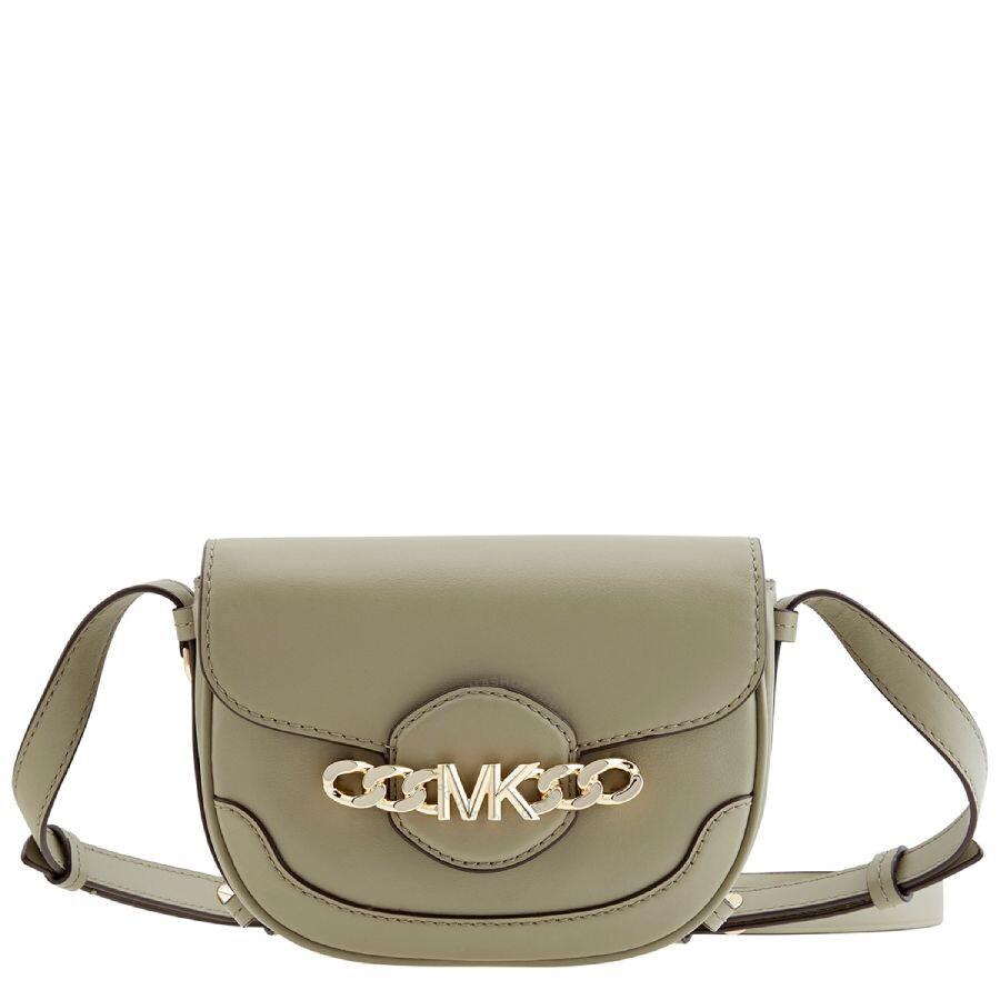 Michael Kors Hally Signature Saddle Crossbody Bag Crossbody BeyondStyle