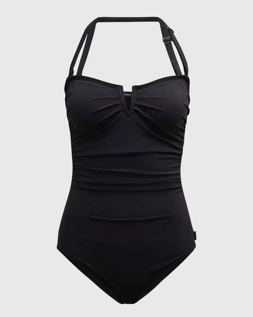 Shan Ophelie Halter One-Piece Swimsuit - Swimwear - Free Shipping ...