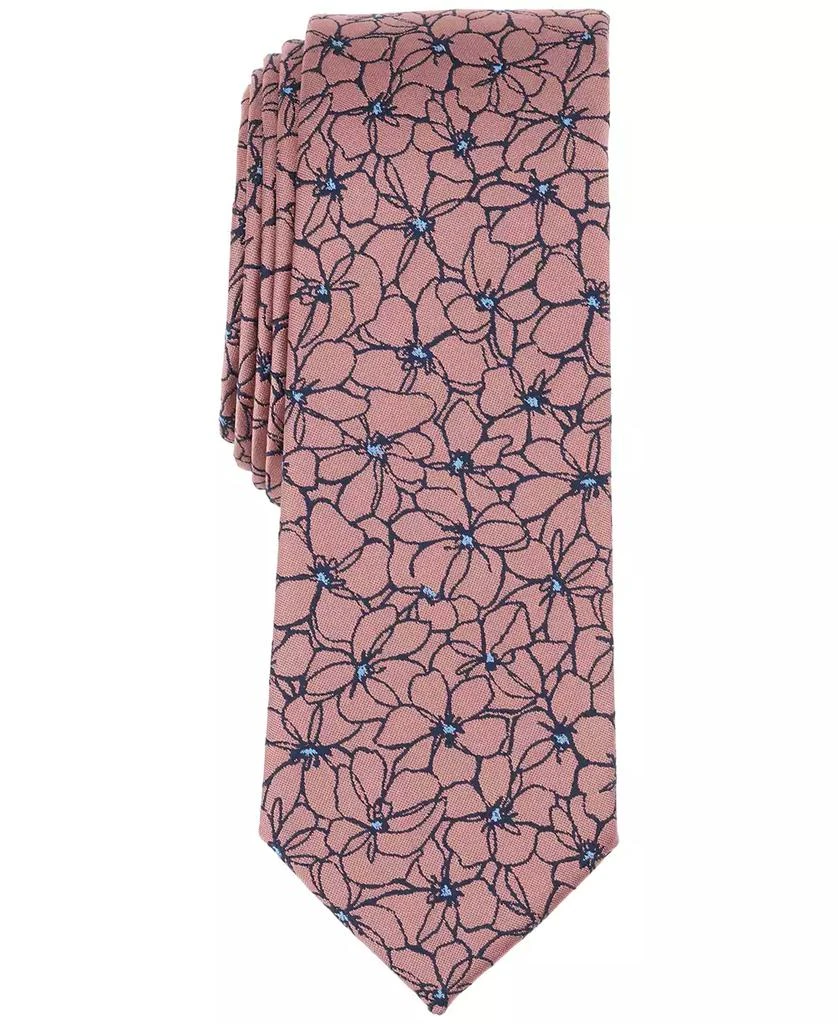 Bar III Men's Bouverie Floral Tie, Exclusively at Macy's - Ties - Free ...