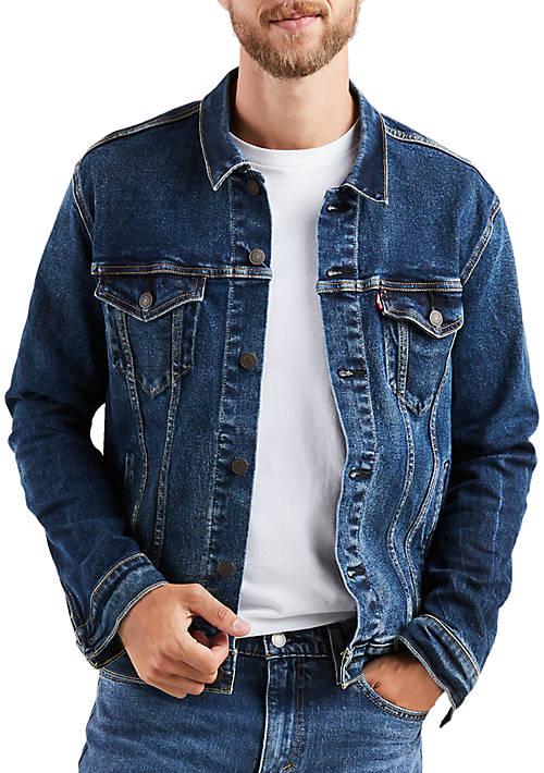 Levi s S Big Tall Big Trucker Jean Jacket Jackets BeyondStyle