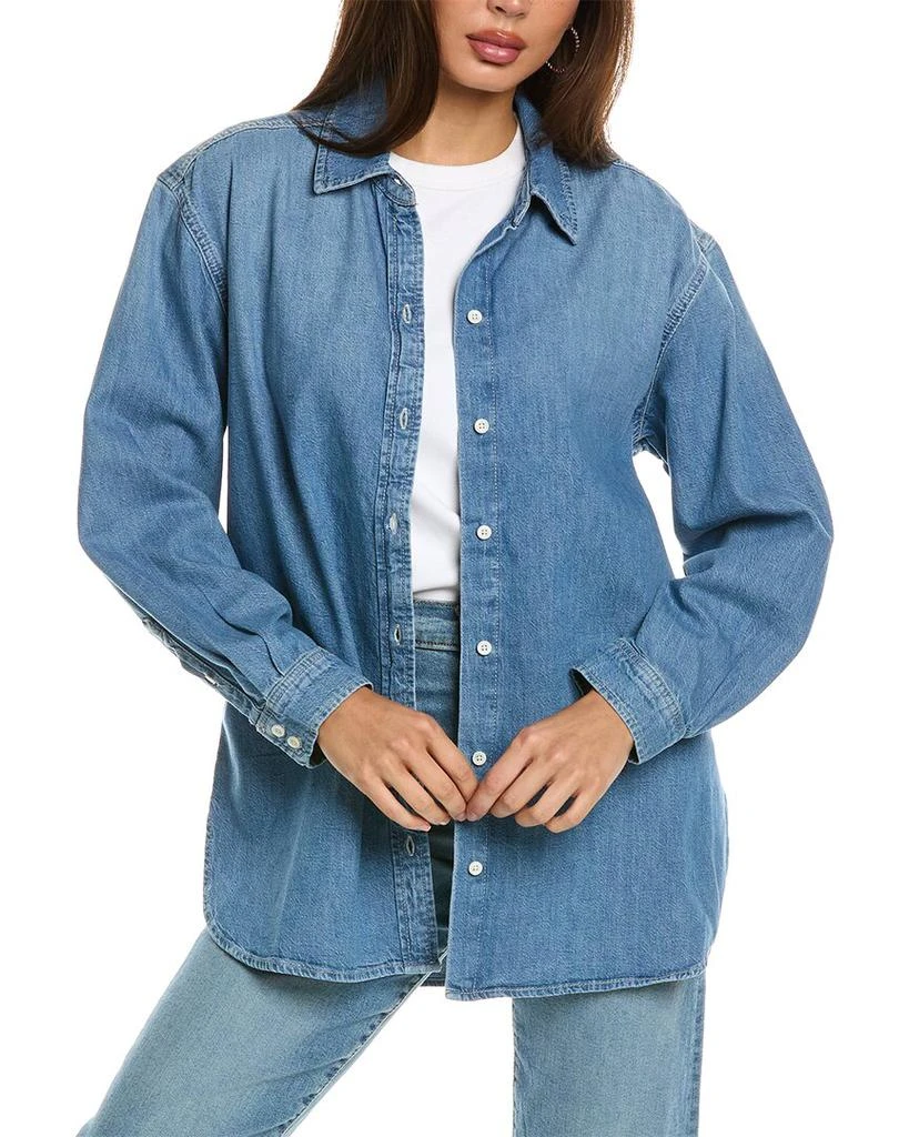 FRAME Denim The Beach Shirt - Women's Blouses - Free Shipping - BeyondStyle