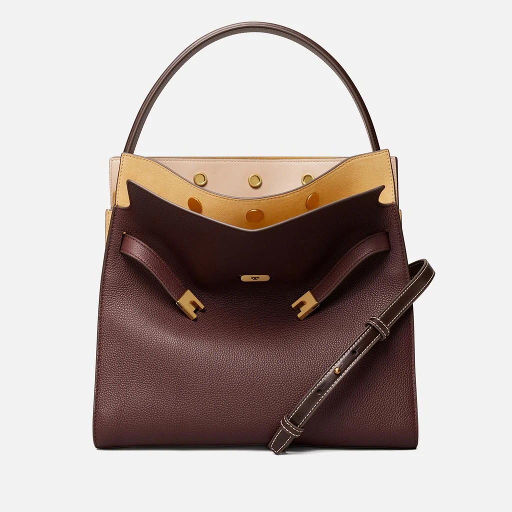 Tory Burch Lee Radziwill Leather Double Bag - Free Shipping - BeyondStyle