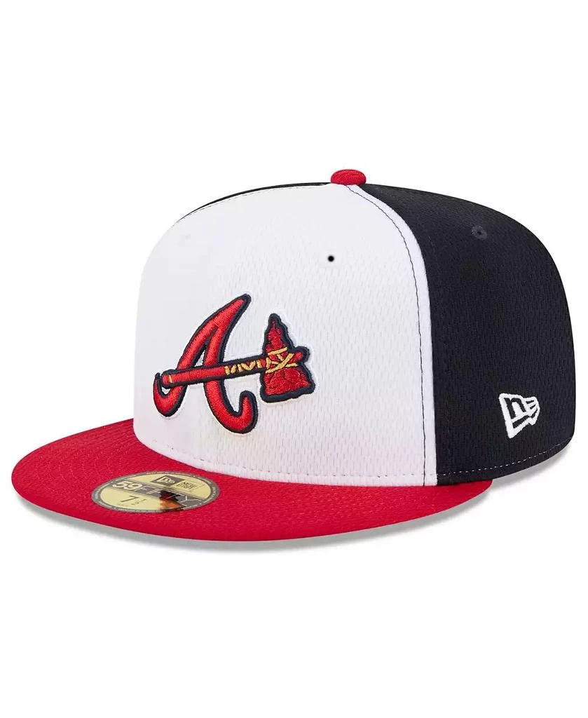 New Era Men's Navy/Red Atlanta Braves 2025 MLB Clubhouse 59FIFTY Fitted ...