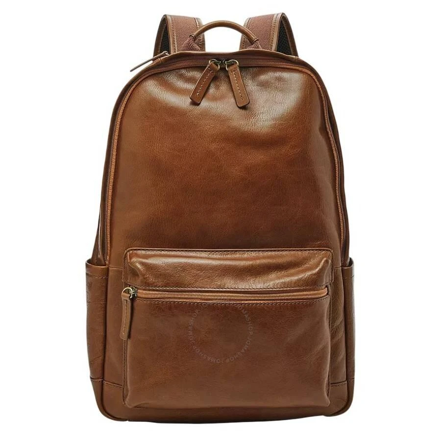 Fossil Brown Leather Buckner Backpack - Backpacks - Free Shipping ...