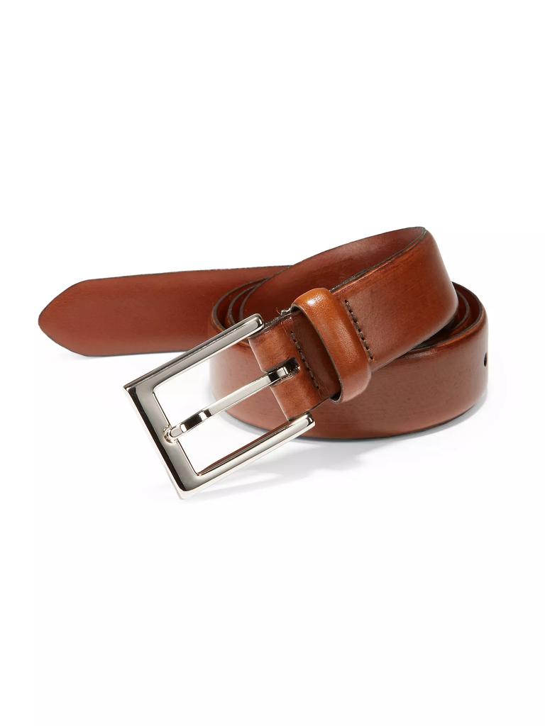Saks Fifth Avenue COLLECTION Leather Belt Belts Free Shipping BeyondStyle