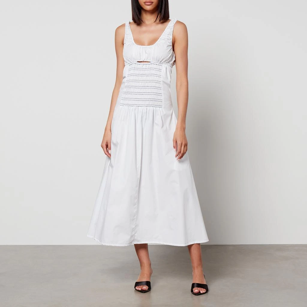 Toit Volant Toit Volant Bella Stretch-Cotton Seersucker Dress - Dresses ...