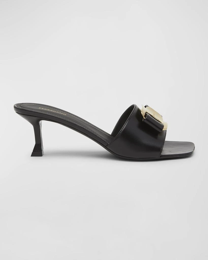 Shop Zelie Leather Bow Mule Sandals on Sale at BeyondStyle – Get 37% Off Zelie Leather Bow Mule ...