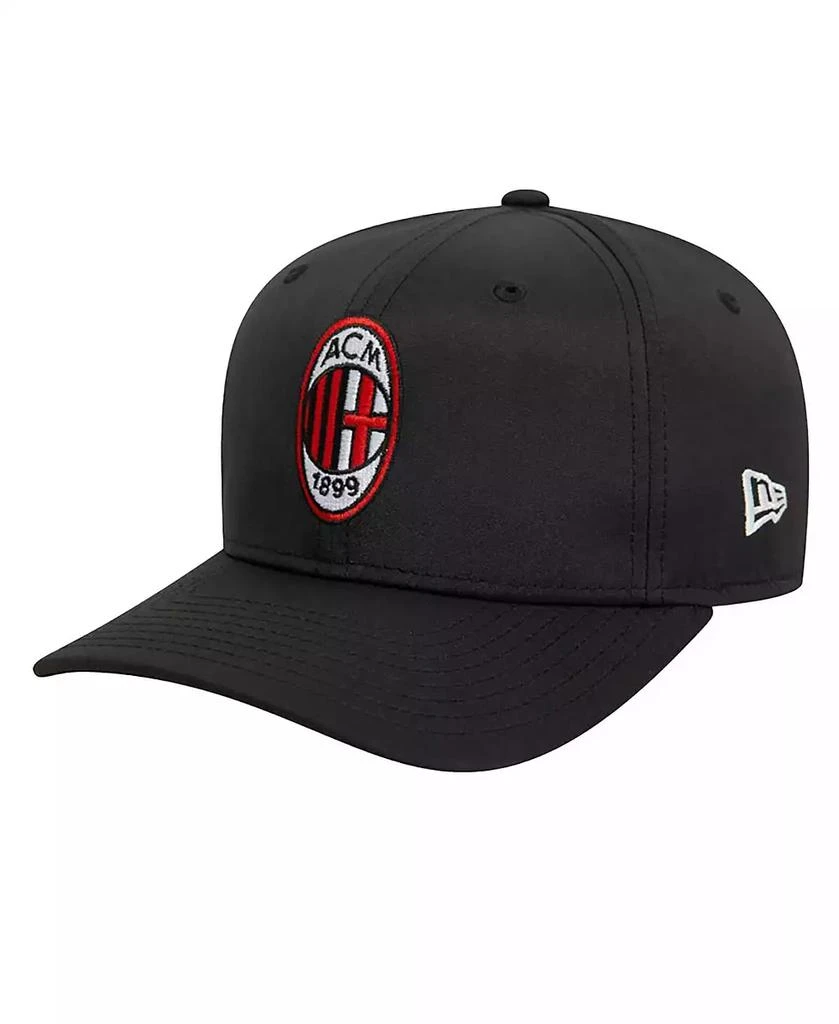 New Era Men's Black AC Milan Core Flex Hat - Hats - BeyondStyle