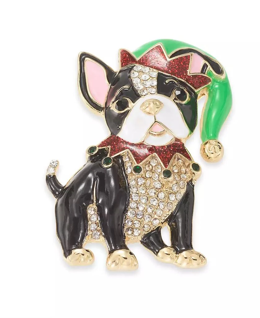 Holiday Lane Boston Terrier Hat Pin, Created for Macy's - Fashion ...