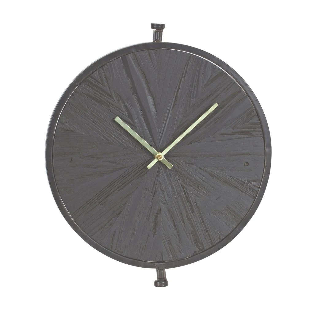 Modern Wood Wall Clock with Suspended Stand 16.25"D – On Sale Now with ...