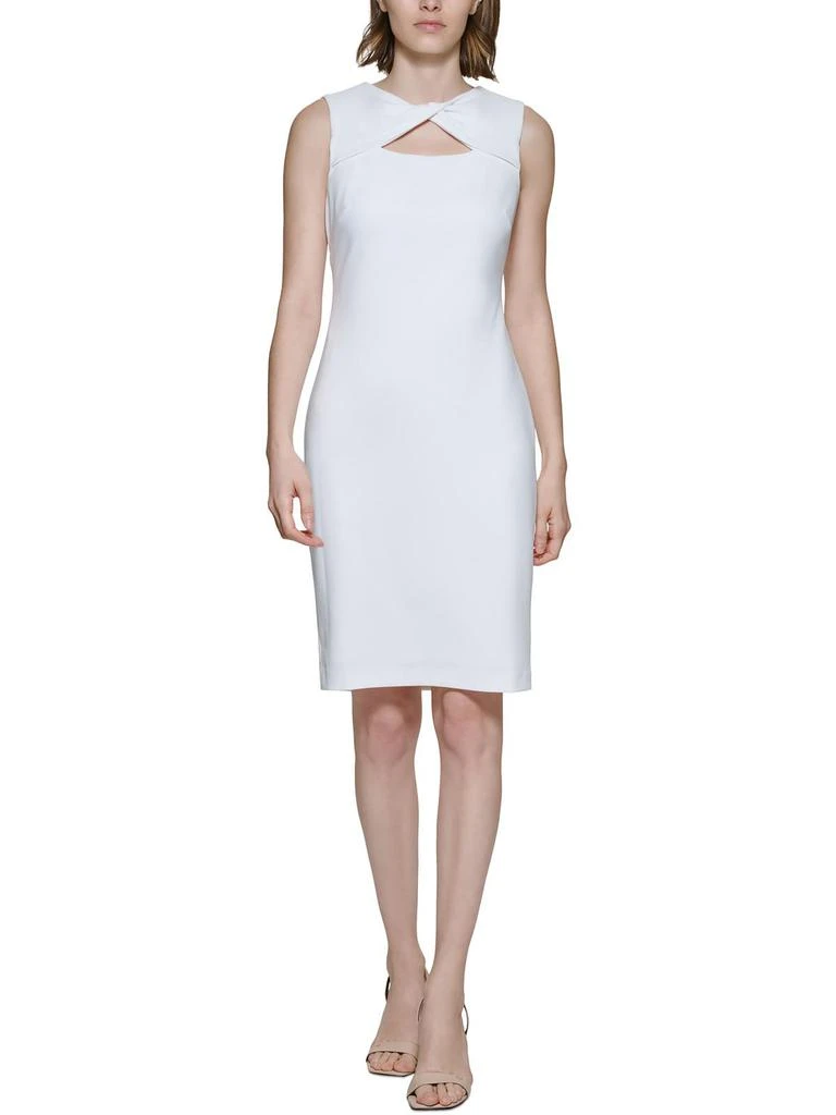 Calvin Klein Womens Sleeveless Short Wear to Work Dress - Dresses ...