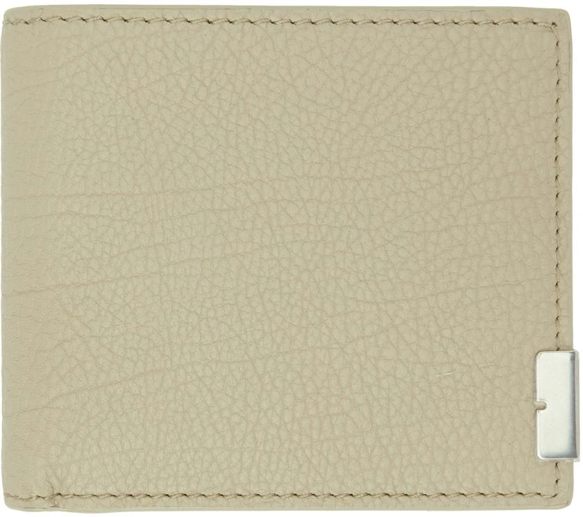 Burberry Taupe B Cut Bifold Wallet - Wallets - BeyondStyle