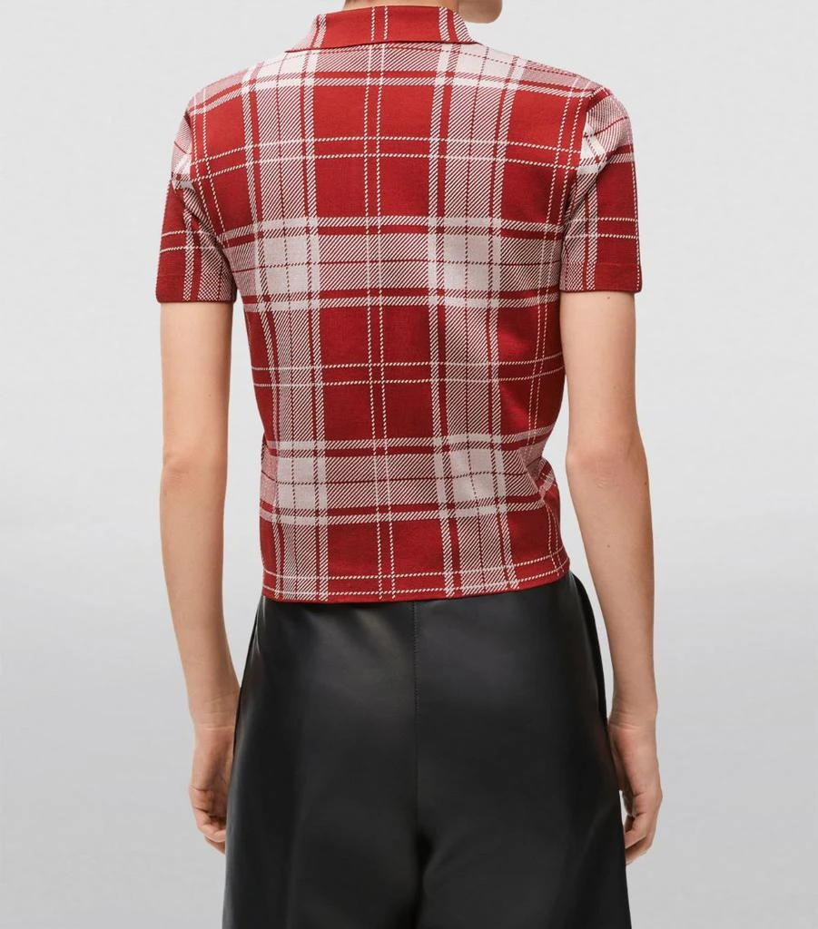 LOEWE Silk-Blend Polo Shirt - Tops - BeyondStyle
