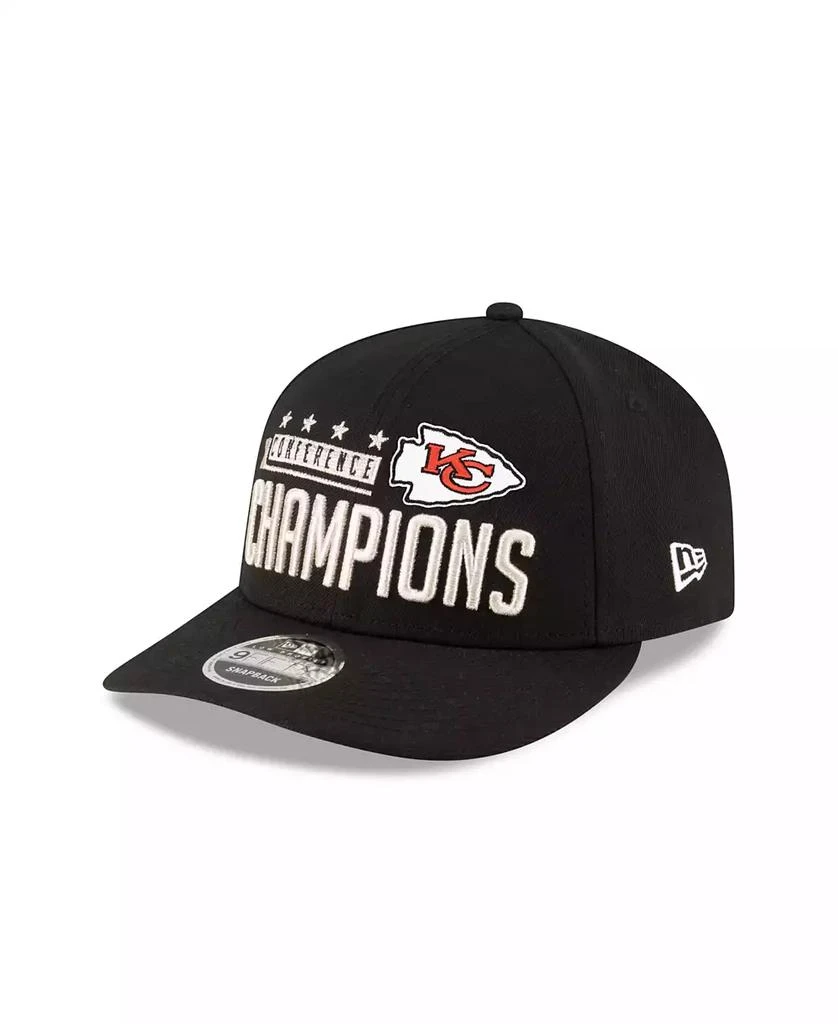 New Era Men's Black Kansas City Chiefs 2023 AFC Champions Locker Room ...