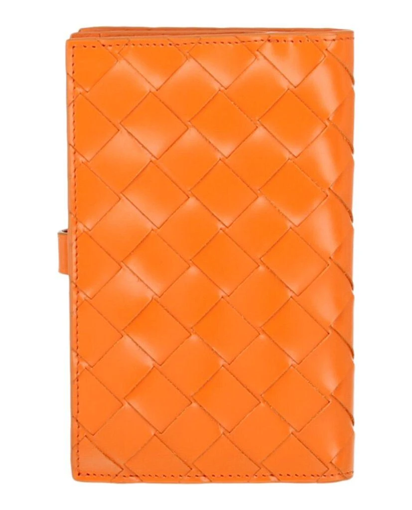Bottega Veneta Small Leather Intrecciato Bi-Fold Wallet - Wallets ...