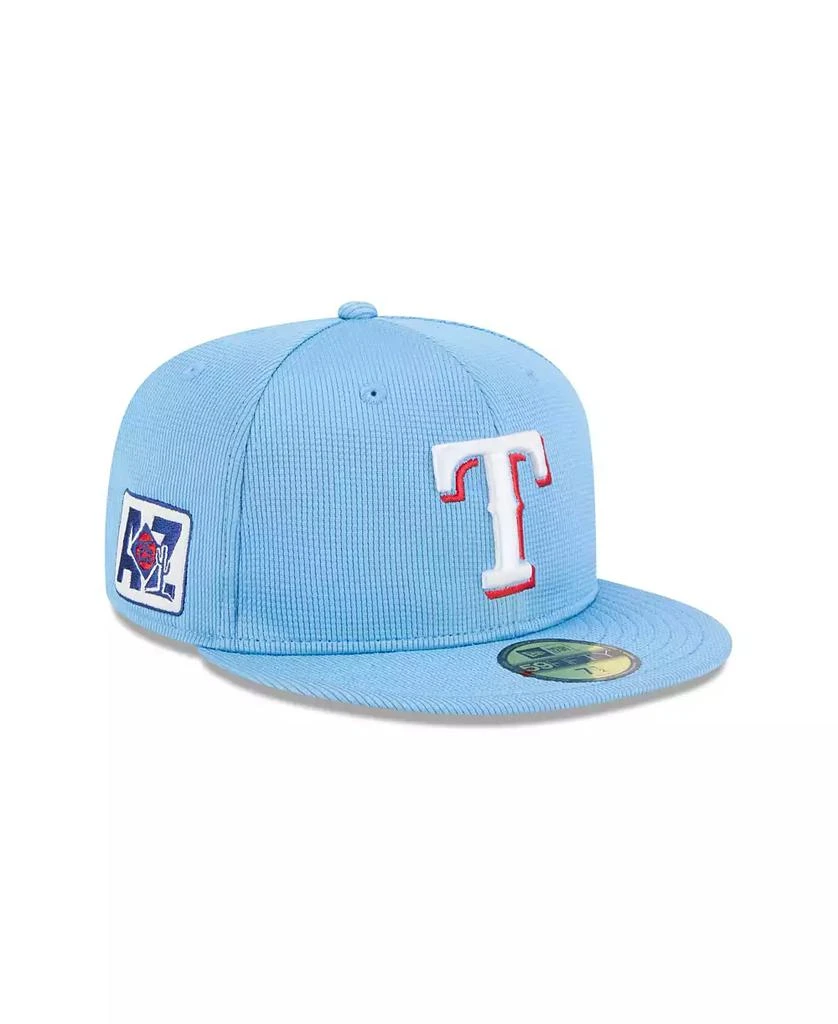 New Era Men's Light Blue Texas Rangers 2025 Spring Training 59FIFTY ...