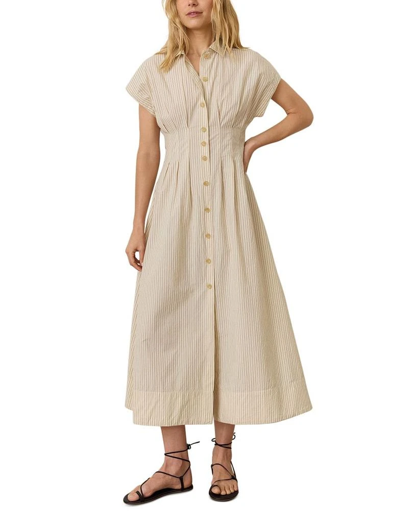 Marine Layer Marina Layer Nova Midi Shirt Dress - Shirts - Free ...