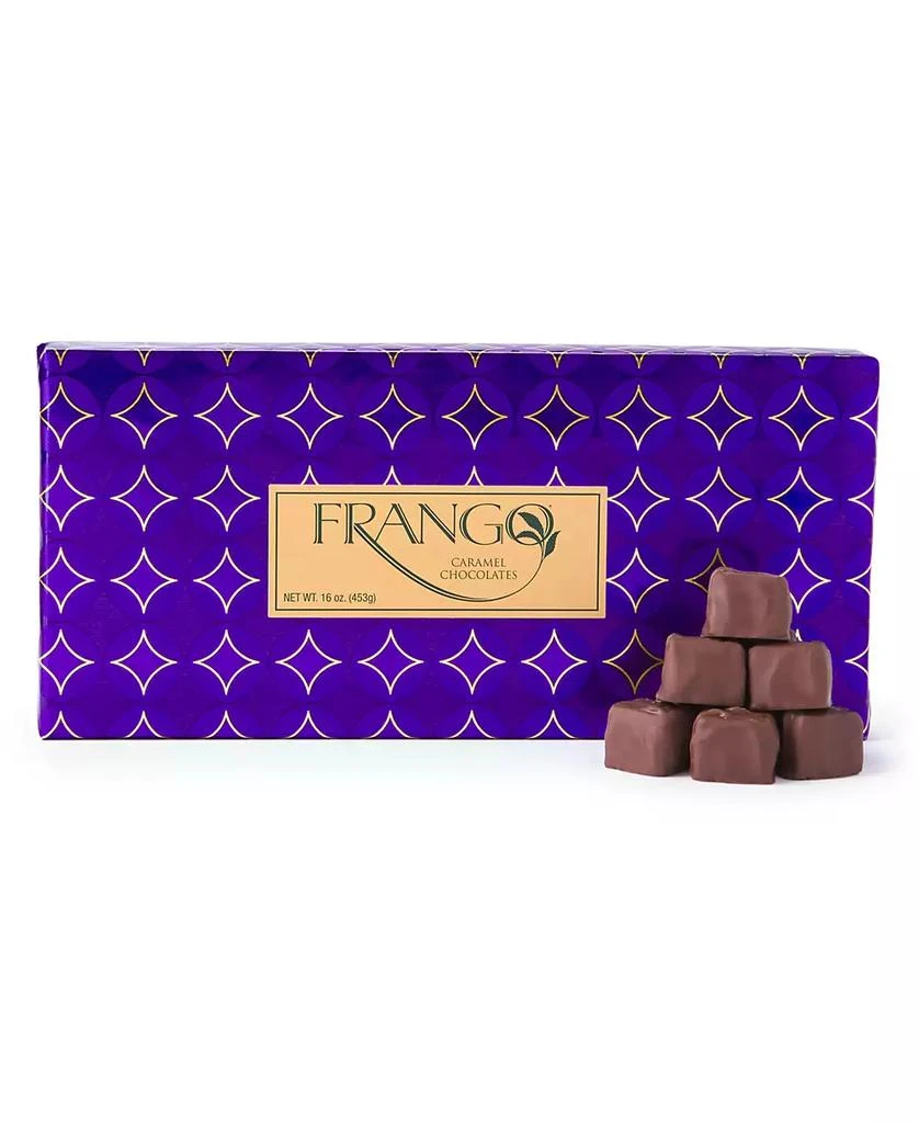 Frango Chocolates 1 LB Wrapped Milk Chocolate Caramel Gift Box, Created ...