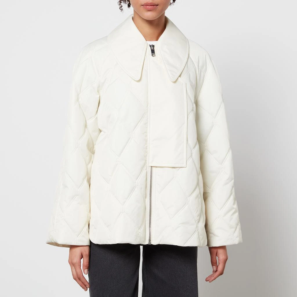 Ganni Quilted Recycled Ripstop Jacket - BeyondStyle