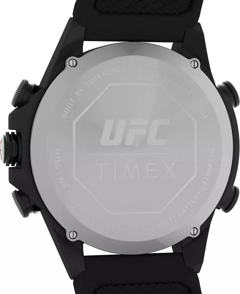 Timex UFC Men's Kick Digital Black Polyurethane Watch, 49mm - Men's ...