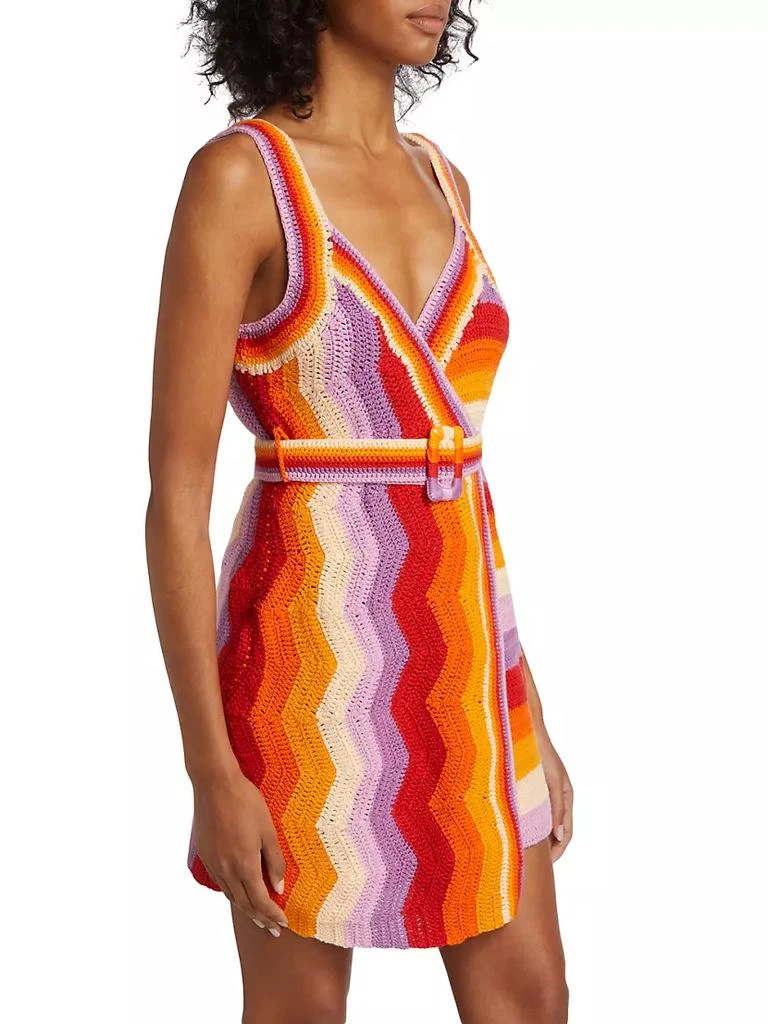 Farm Rio Striped Crochet Dress - Dresses & Skirts - Free Shipping ...