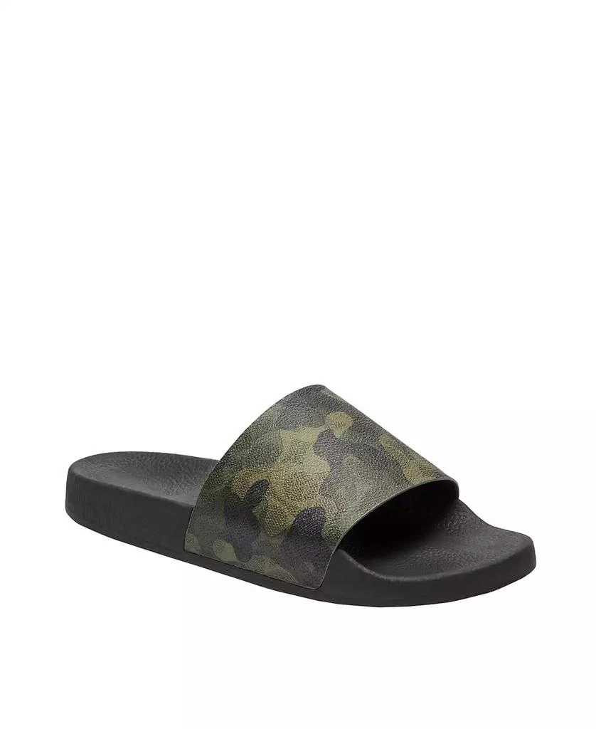 Shop Men's Signature Coated Canvas Pool Slide on Sale at BeyondStyle ...