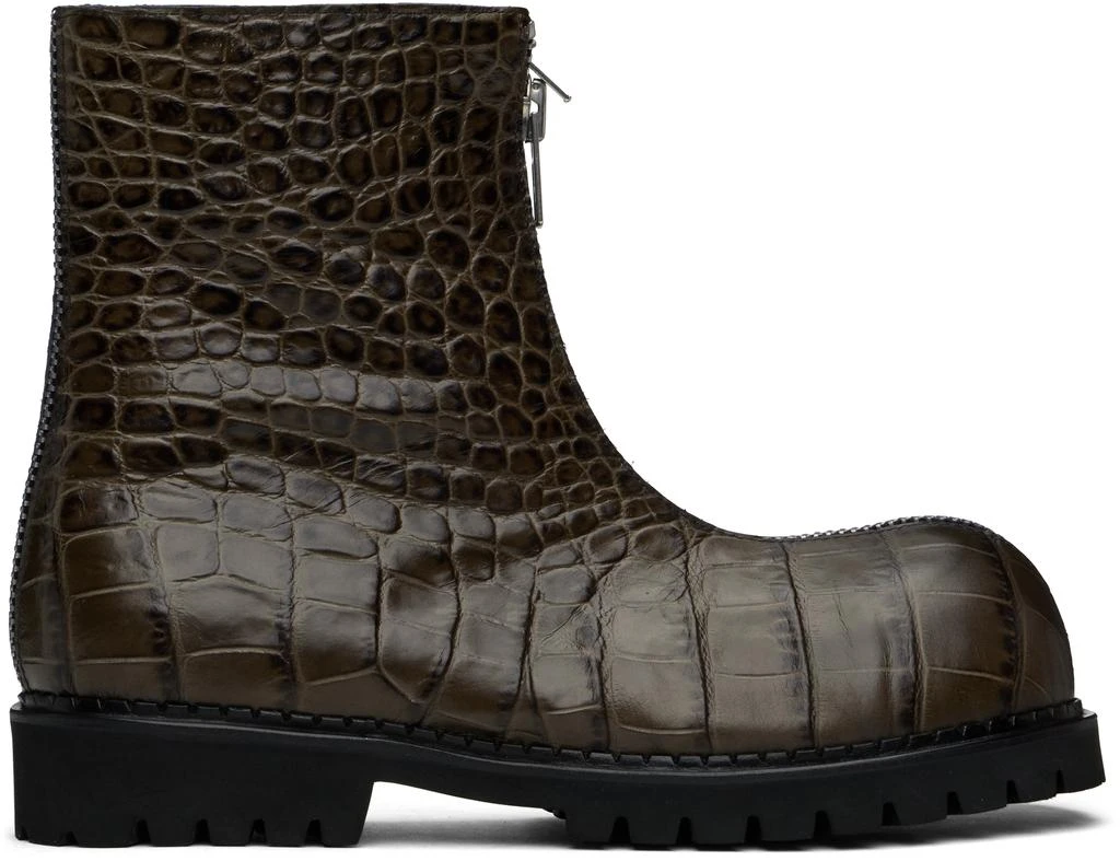 NO IDEA Khaki Big Foot 2 Zip 2 Layer Boots - Boots - Free Shipping ...