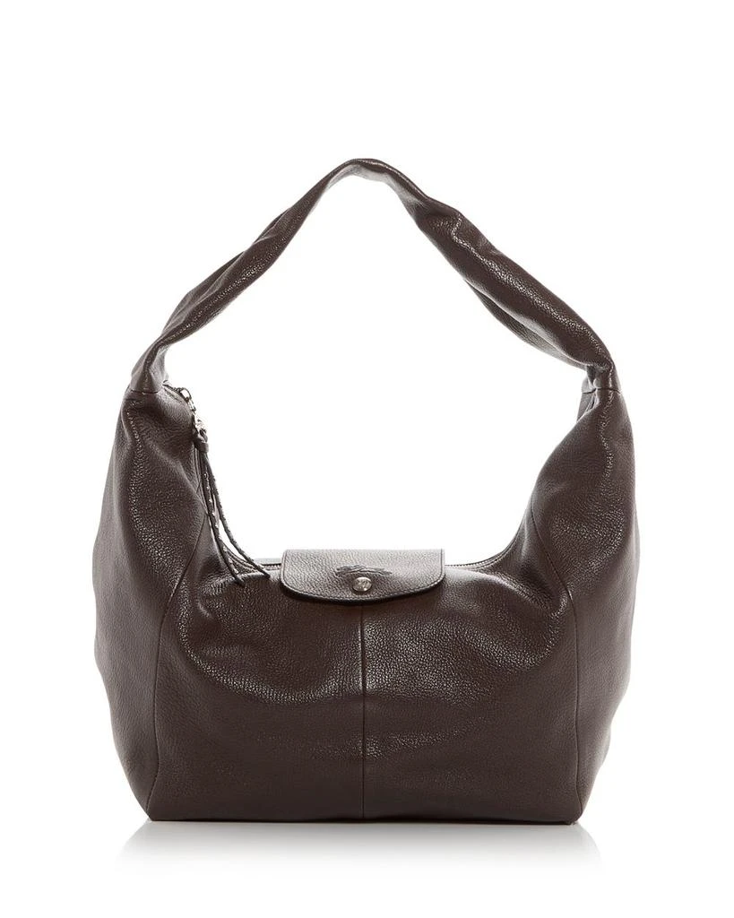 Longchamp Le Pliage Portobello Leather Hobo Bag - Shoulder Bags - Free ...