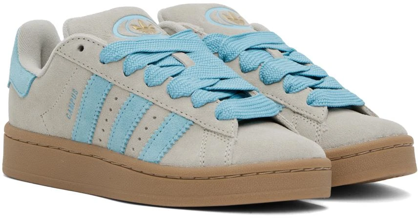 adidas Originals Gray & Blue Campus 00s Sneakers - Sneakers - BeyondStyle