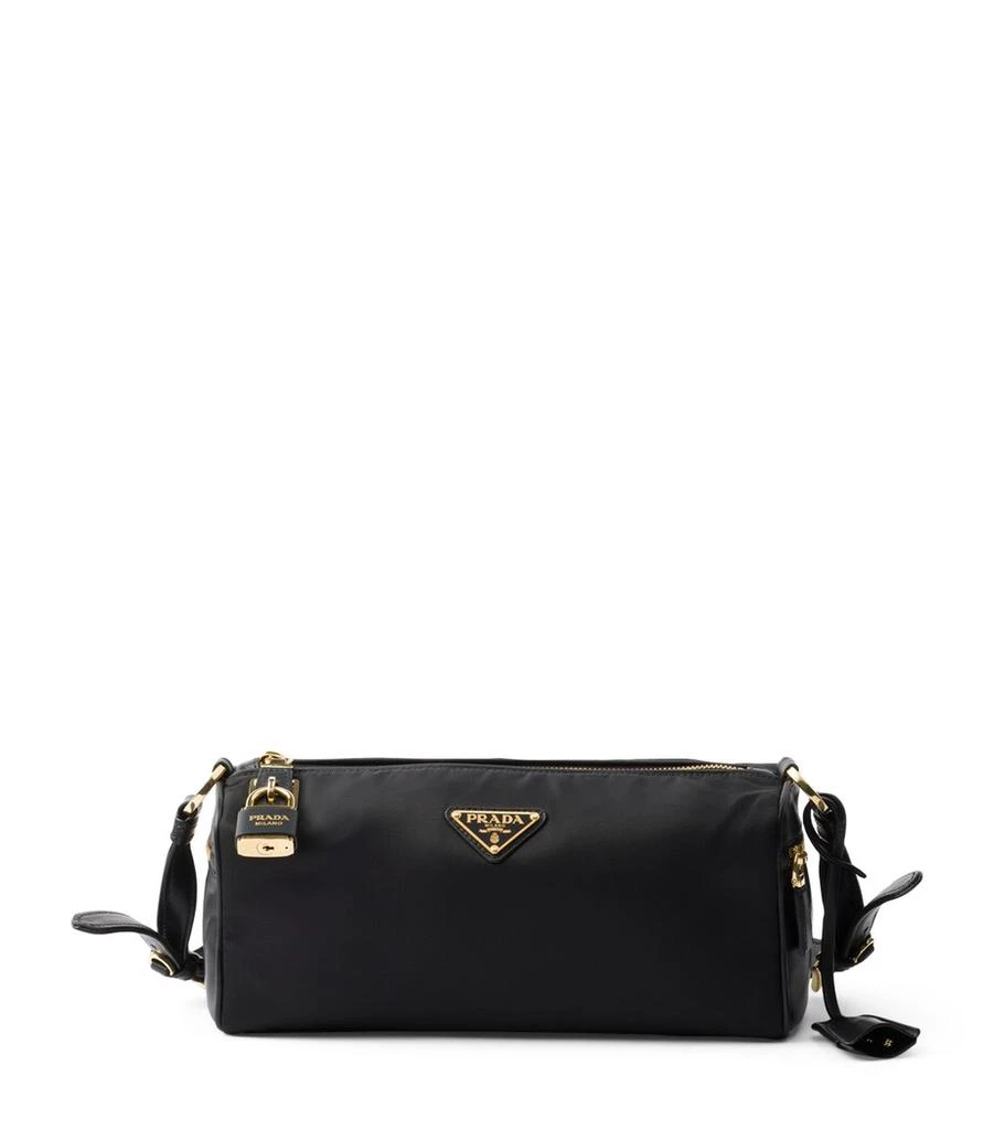 Prada Medium Re-Nylon and Leather Shoulder Bag - Shoulder Bags ...